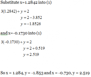 Simultaneous Equation | Perfect Maths